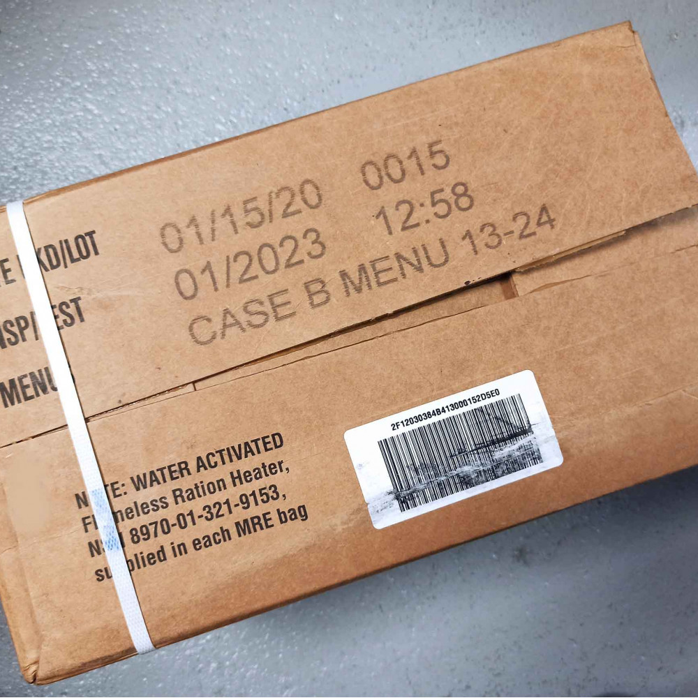USA MRE box