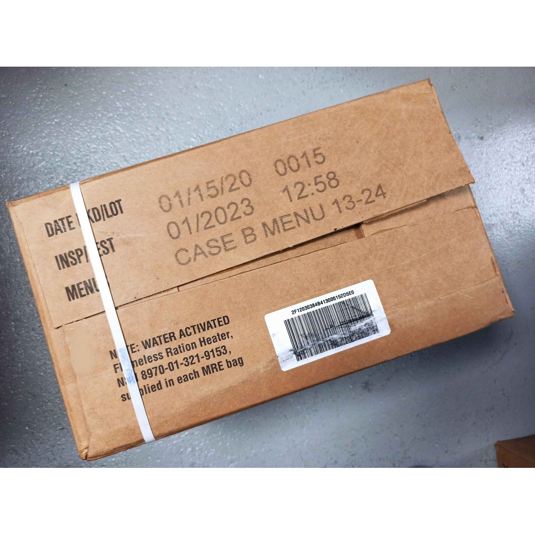 USA MRE box