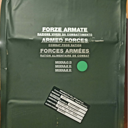 MRE from Italy.
